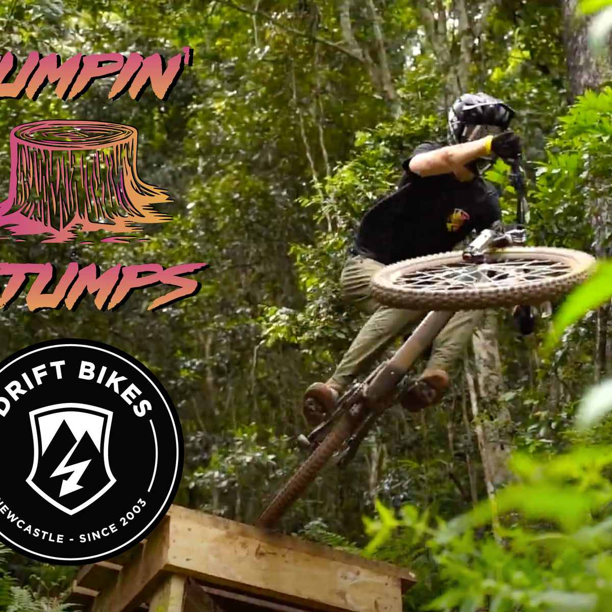 Come and join the Drift Bikes crew at the Jumpin’Stumps event in early