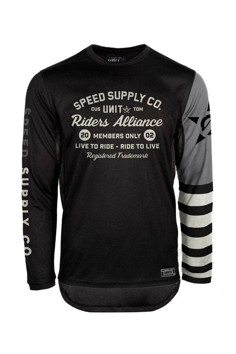 UNIT Mens MX Long Sleeve MTB jersey – Drift Bikes