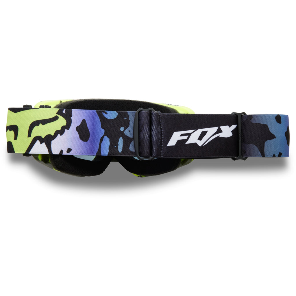 FOX Main Morphic Mirrored Goggle Youth - Spark - black/yellow